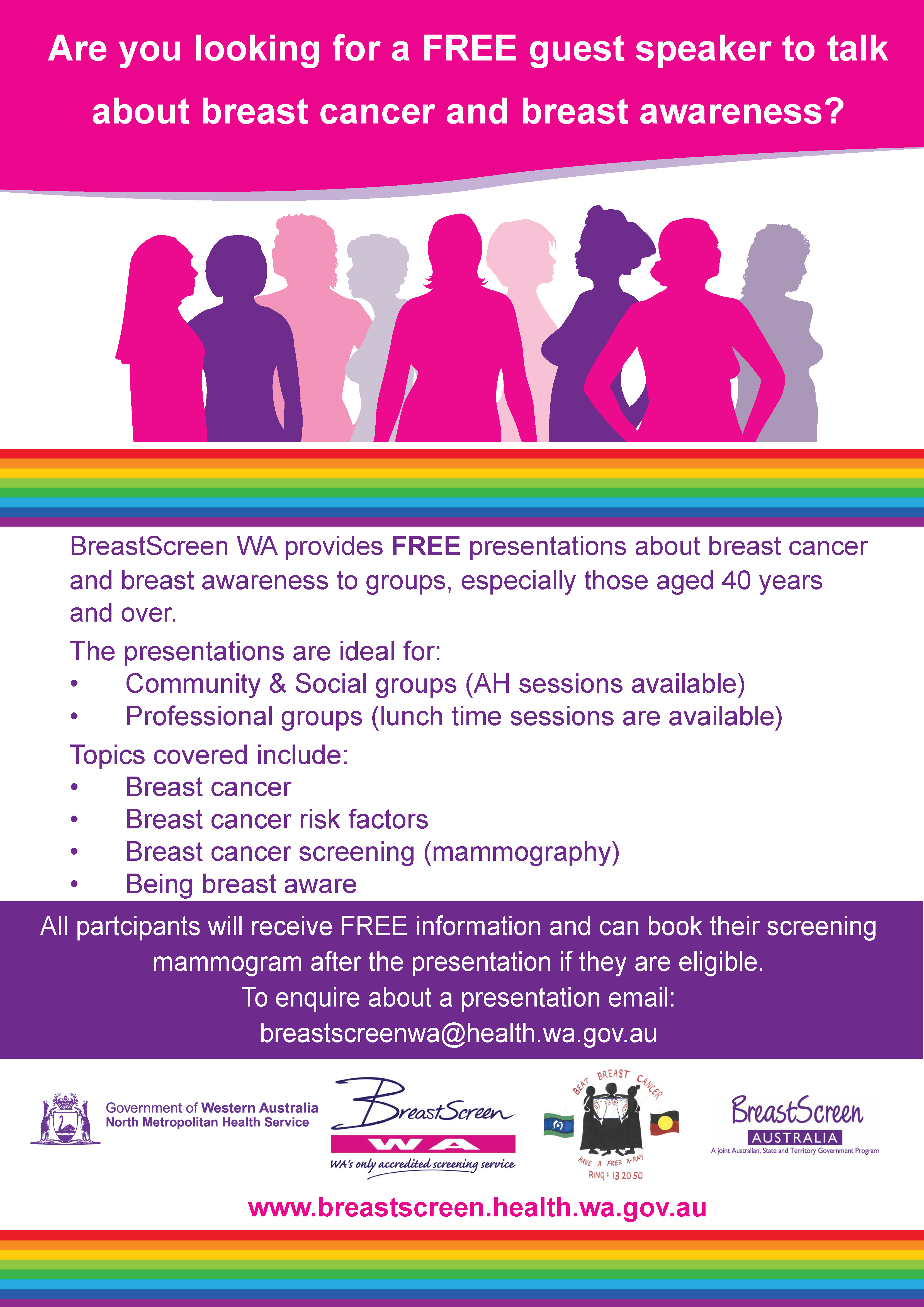 BreastScreen WA - Community engagement